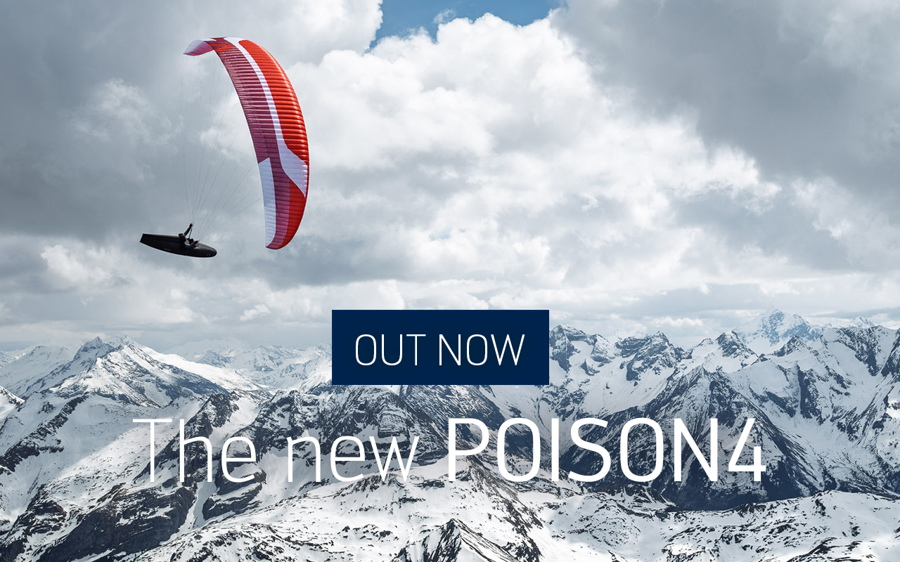 POISON4 - out now - skywalk Paragliders